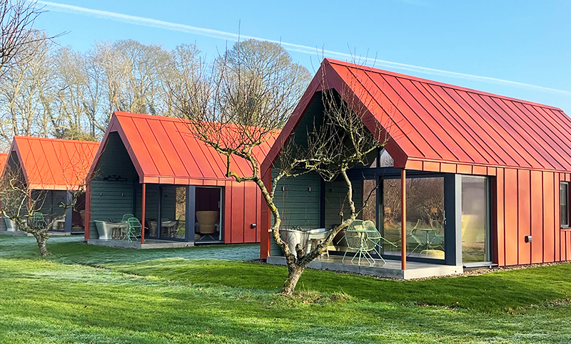Congham Hall Cabins Completed News | Feilden+Mawson Architects
