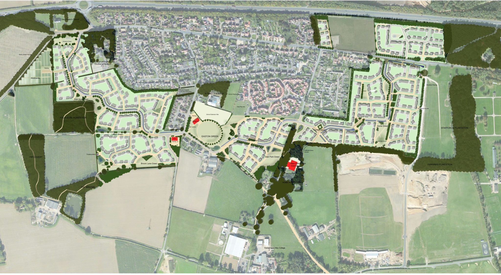 Easton Village Residential Development Architectural Case Study From ...